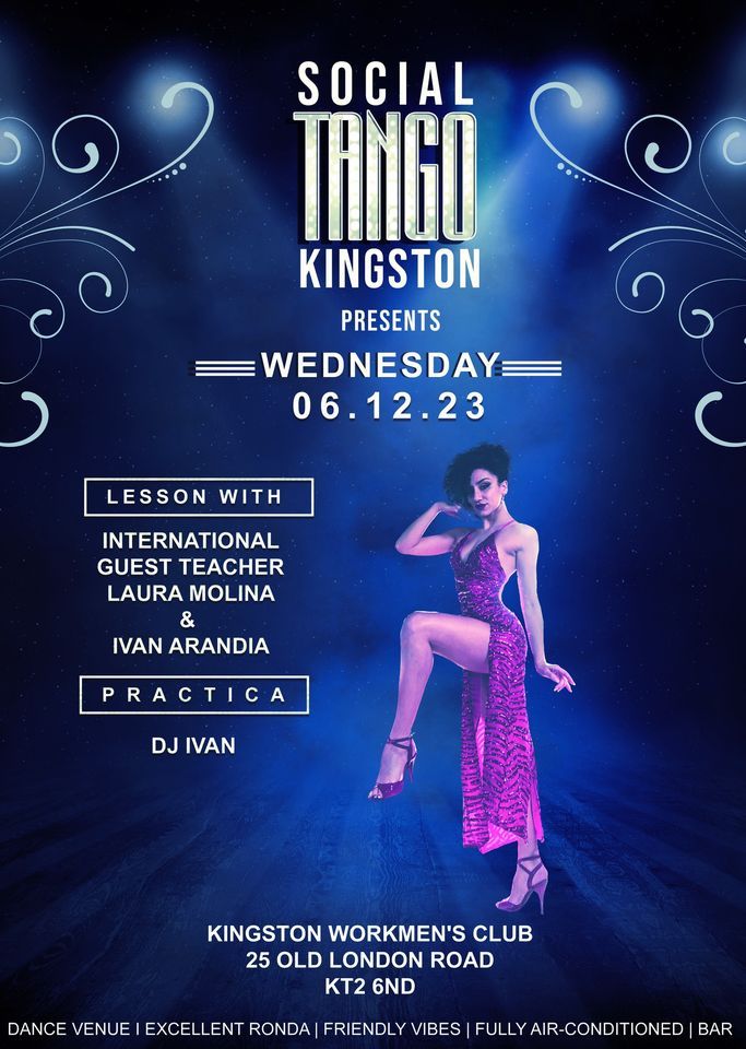Special WEDNESDAY session with International Guest Teacher LAURA MOLINA ...