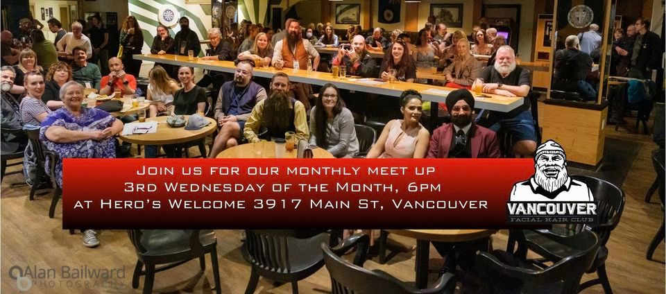 Monthly Meet-up: January 17/24, Hero's Welcome, Vancouver, January 17 2024 | AllEvents.in