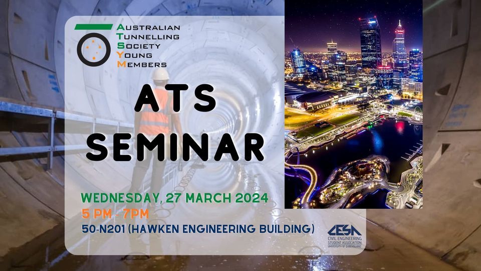 ATS Seminar, Hawken Engineering Building (50), St Lucia South, 27 March ...