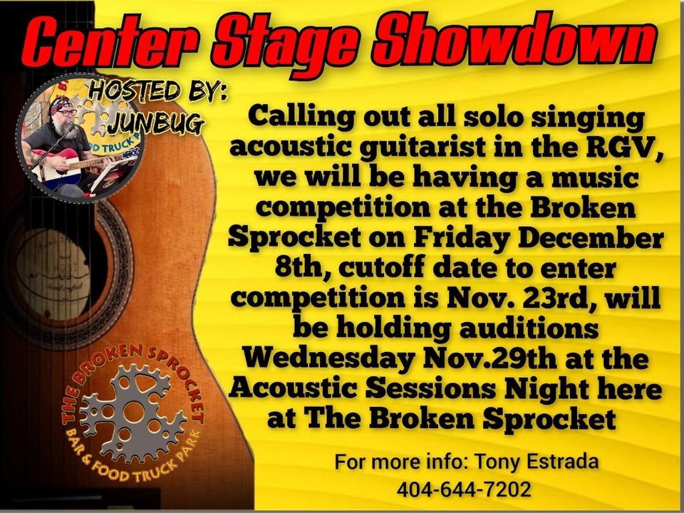 Center Stage Showdown: Music Competition, The Broken Sprocket ...