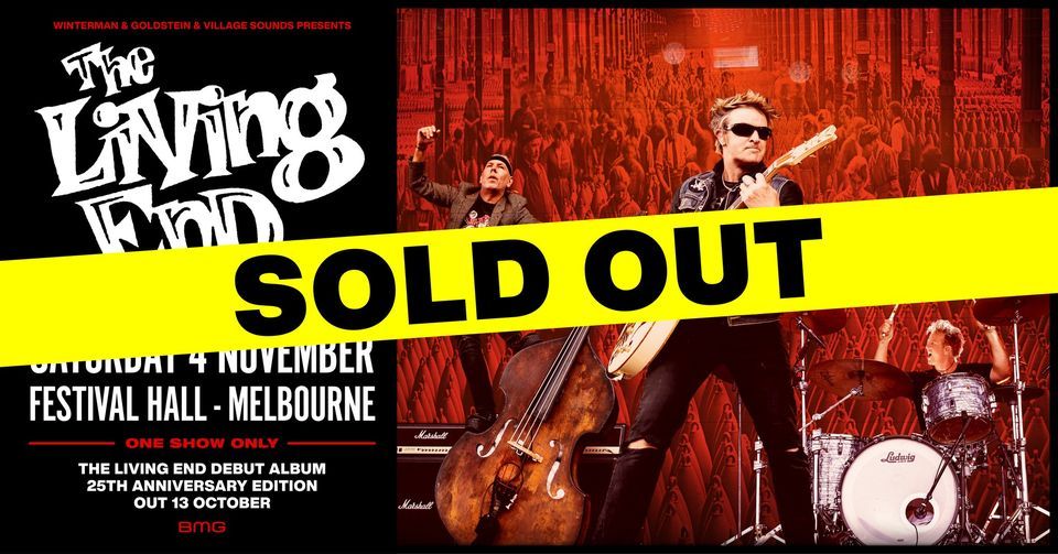 The Living End 25th Anniversary Show Festival Hall Melbourne