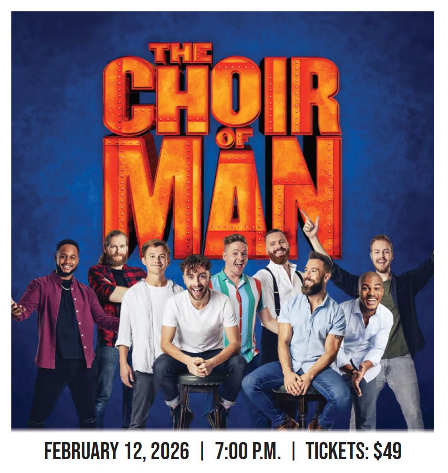 The Choir of Man at Harold J Miossi Cultural and Performing Arts Center ...
