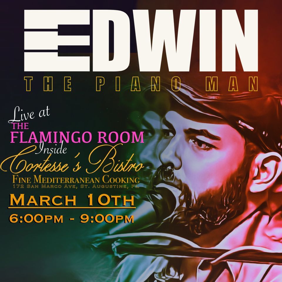 Edwin Rivera: Live @ The Flamingo Room, Cortesse's Bistro and Flamingo ...