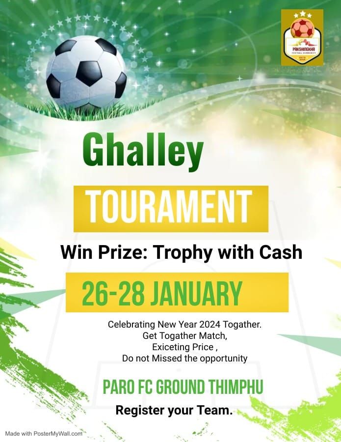 Ghalley Winter Football Tournament ⚽, Pakshingkha Saayog Samuha, Haa ...