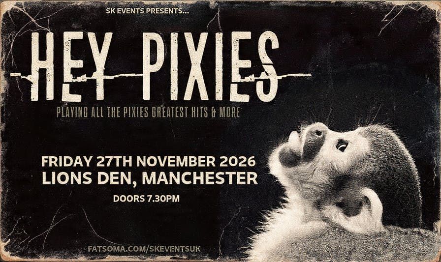 Hey Pixies - A Tribute To Pixies - Lions Den, Manchester, Lions Den ...
