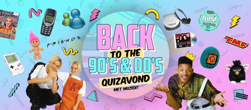 Back to the 90s & 00s Quiz met Muziekbingo - Rotterdam, BrewDog ...