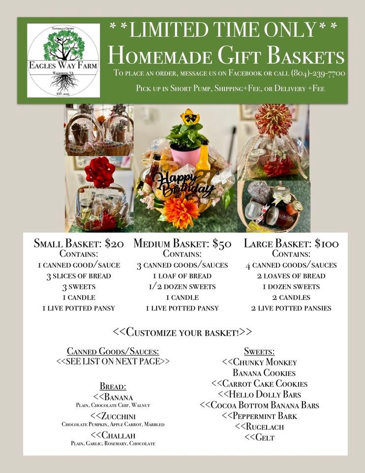 Specialty Gift Baskets, Short Pump, Virginia, 6 December 2023 | AllEvents