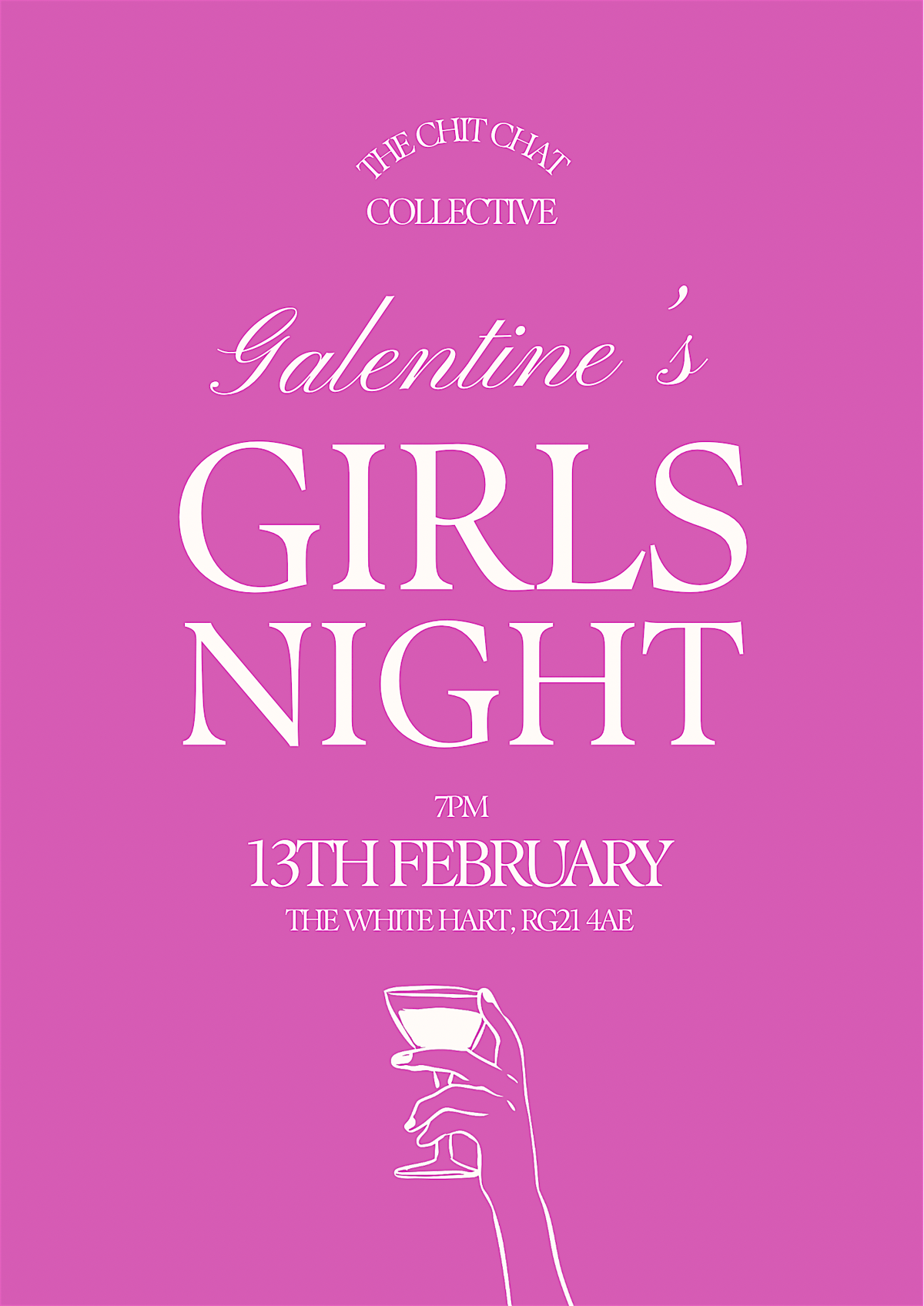 The Chit Chat Collective - Galentines Girls Night, The White Hart ...