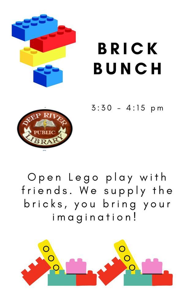Brick Bunch Lego Play, Deep River Public Library, 15 December 2023 ...