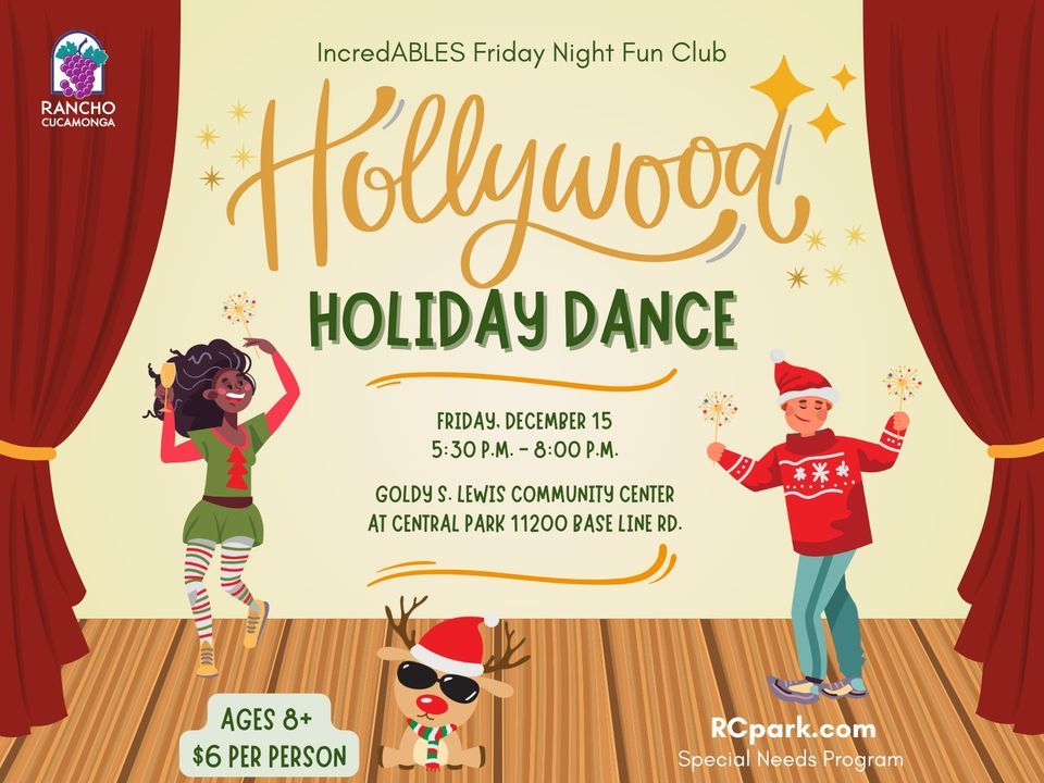 IncredABLES Friday Night Fun Club - Hollywood Holiday Dance, Central ...