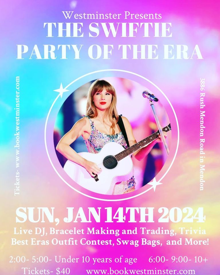 The Swiftie Party of the Era, Westminster Weddings & Events, January 14 ...