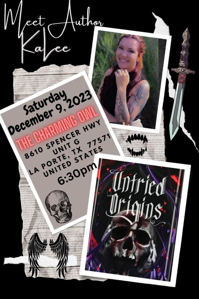 KaLee Author of Untried Origins Meet & Greet, The Charming Owl, La ...
