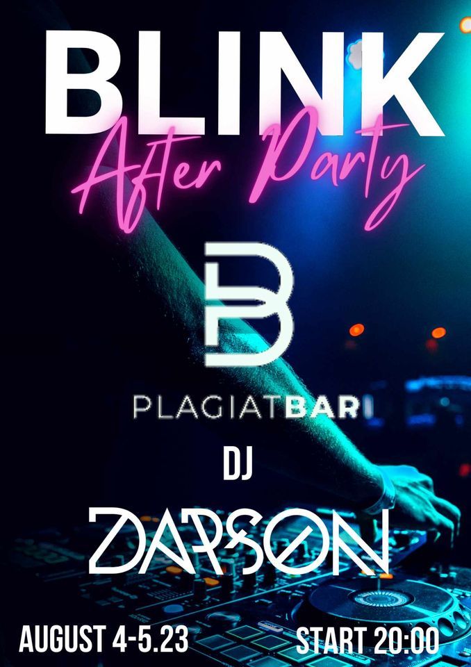 " Blink afterparty med DJ Darson @ Plagiat Bar", Langgata Sandnes, 4 ...