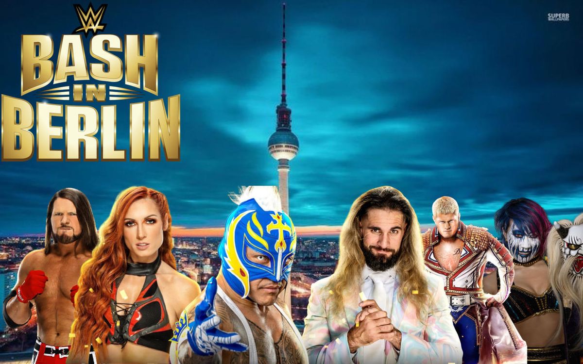 WWE Bash Berlin Tickets, Mercedes-Benz Arena, Berlin, 31 August to 1 ...