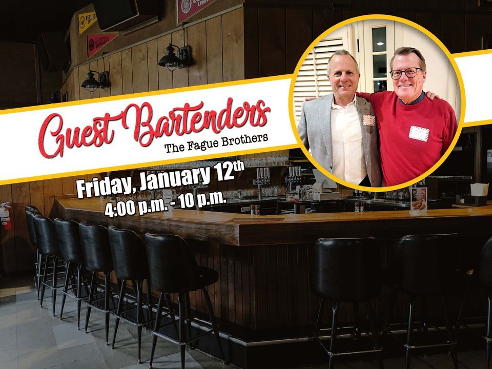 Maxies Guest Bartenders: The Fague Brothers, Maxie's Brew House ...