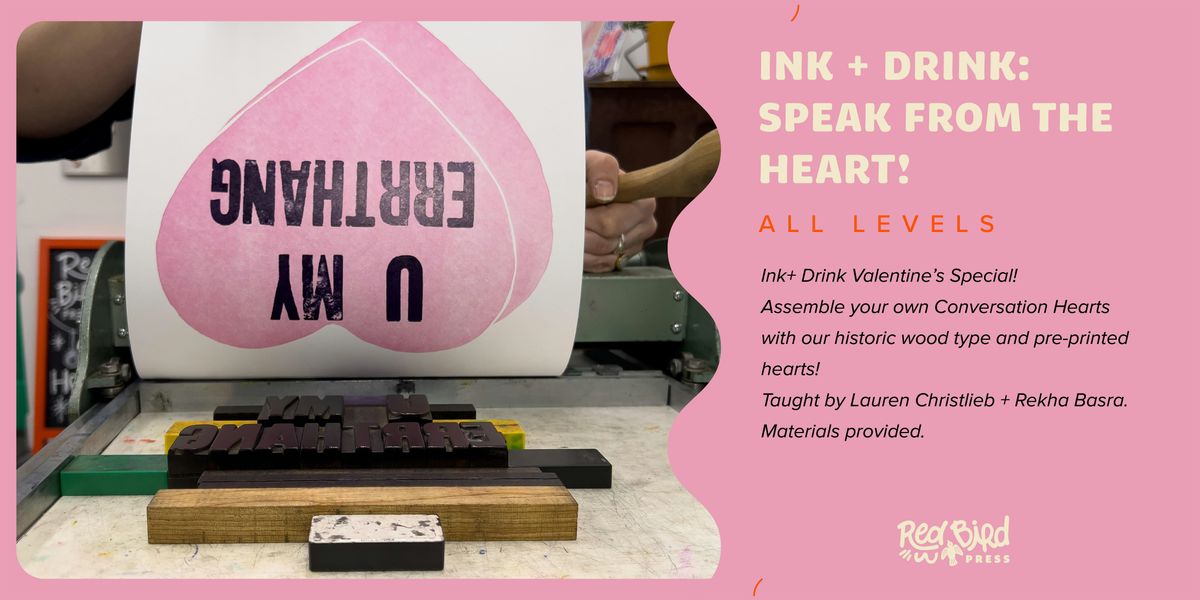 Pressed with Love, Red Bird Press, Houston, 14 February 2026 | AllEvents