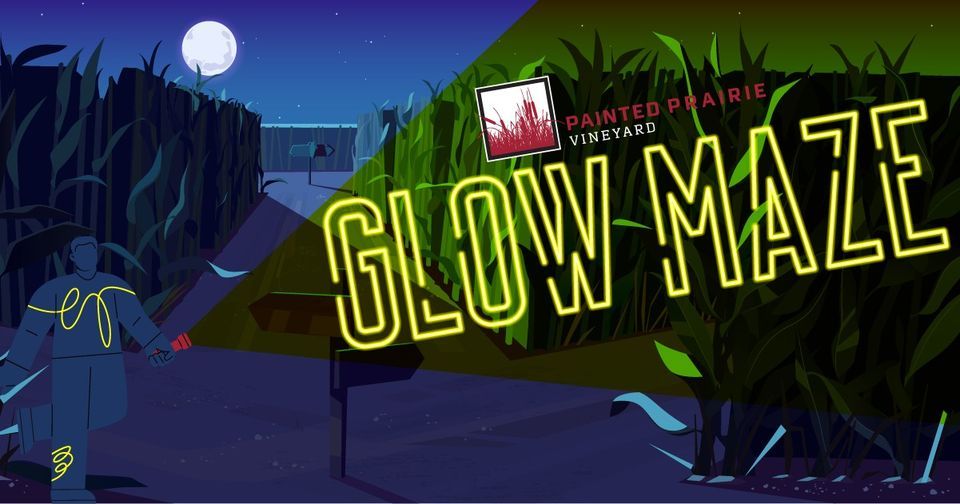 Scary Glow Maze, Painted Prairie Vineyard, Tracy, 28 October 2023 ...