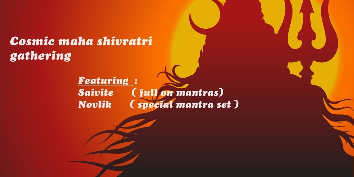Cosmic maha shivratri gathering, Taberna Club and Kitchen: Hyderabad ...