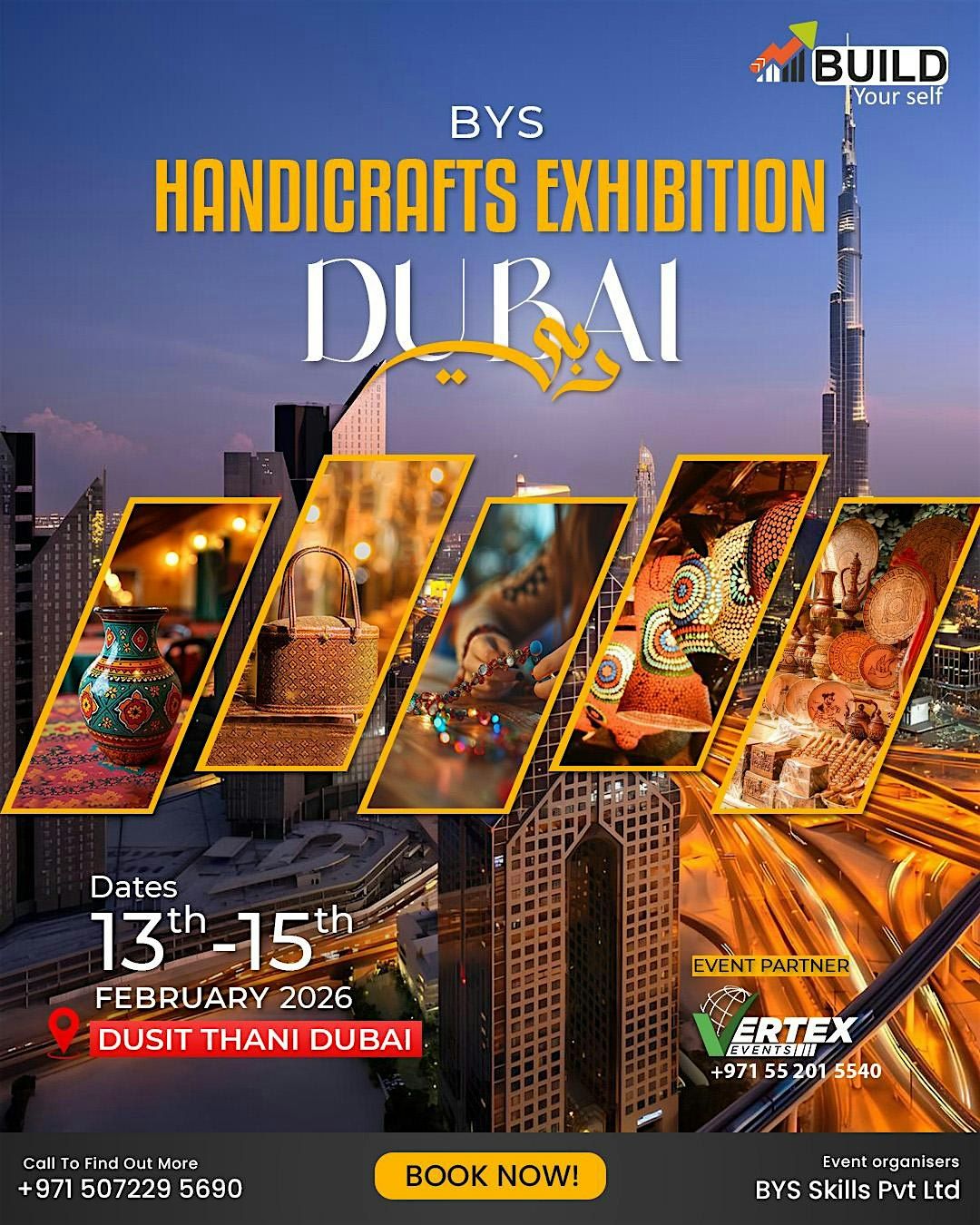 HANDICRAFTS EXPO 2026, Dusit Thani Dubai, 8 August 2026 | AllEvents