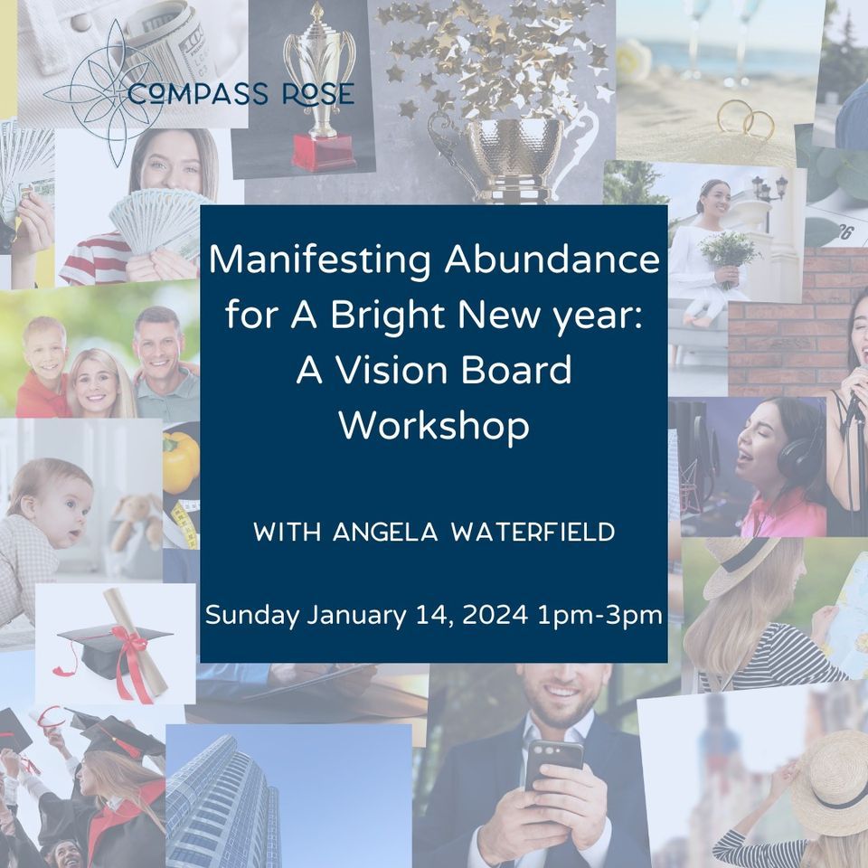 Manifesting Abundance for a Bright New Year, Vision Board Workshop, 29 ...