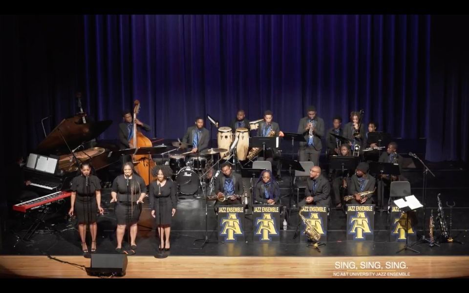 NCAT Jazz Ensemble Fall Concert, Harrison Auditorium, Browns Summit, 2 ...