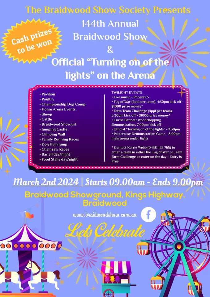 Braidwood Annual Show , Kings Highway, Braidwood, NSW, Australia, New South Wales 2622, March 2 ...