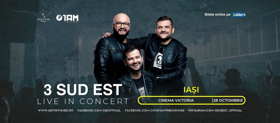 3 SUD EST - LIVE IN CONCERT @IASI - CINEMA VICTORIA, Cinema Victoria ...