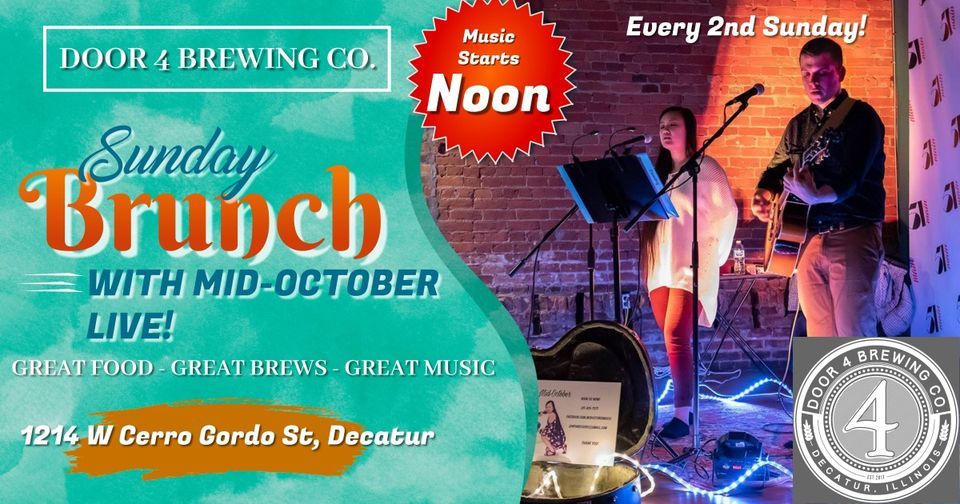 Door 4 Brunch w/ Mid-October, Door 4 Brewing Co., Decatur, 11 February ...