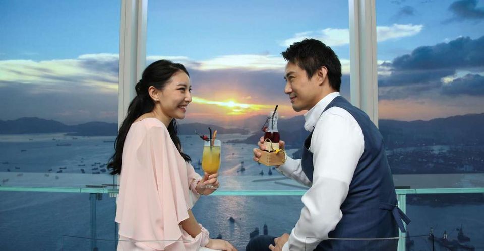 Hong Kong: Sky100 Observatory w/Drinks, Sky100 - Hong Kong's Observation Deck, 14 July to 15 ...