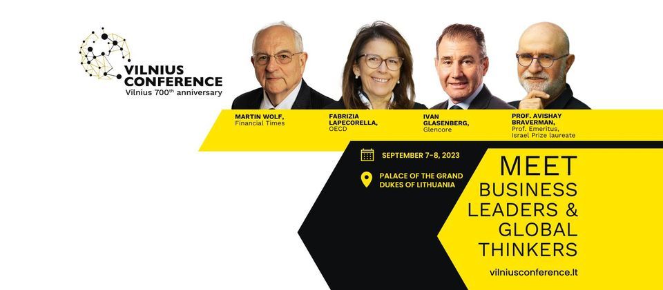 Vilnius Conference: Creating a Better Future in a Turbulent World ...