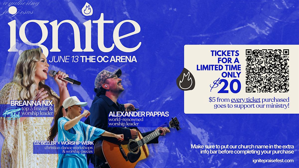 IGNITE PRAISE FEST, 680 Innovation Blvd, Forney, 13 June 2026 | AllEvents
