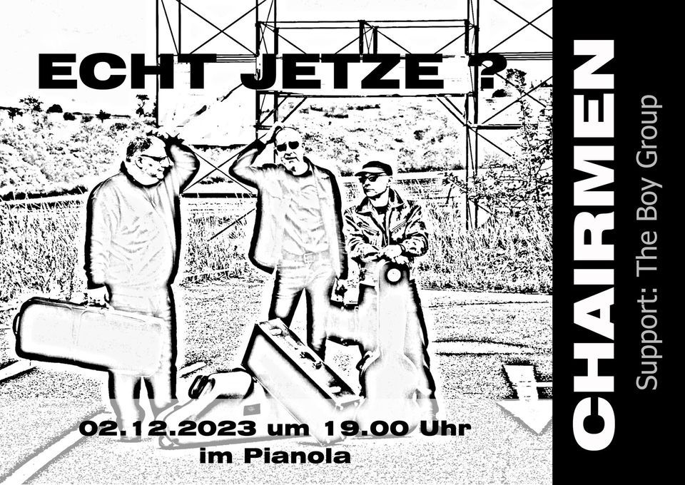ECHT JETZE?, Pianola, Erfurt, December 2 2023 | AllEvents.in