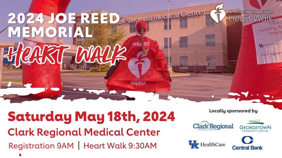 Joe Reed Memorial Heart Walk, Clark Regional Medical Center, Winchester ...