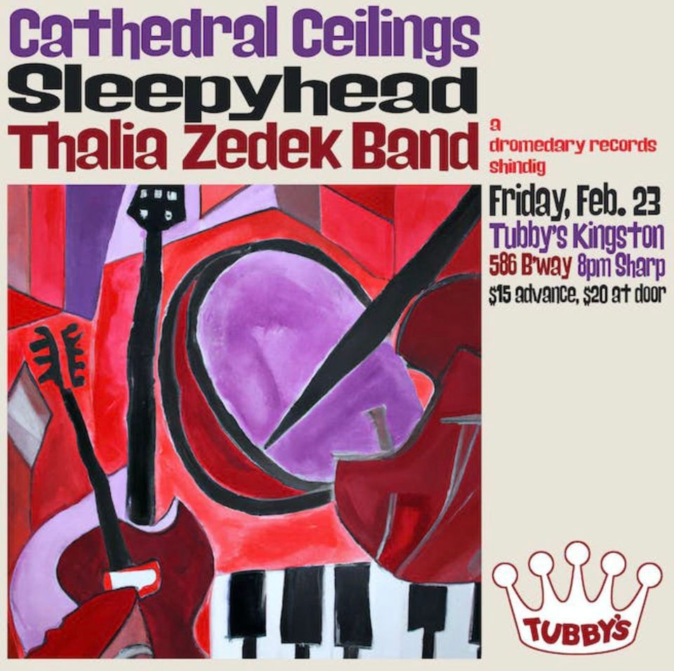 Cathedral Ceilings, Sleepyhead, Thalia Zedek Band, Tubby's Kingston, 23 ...