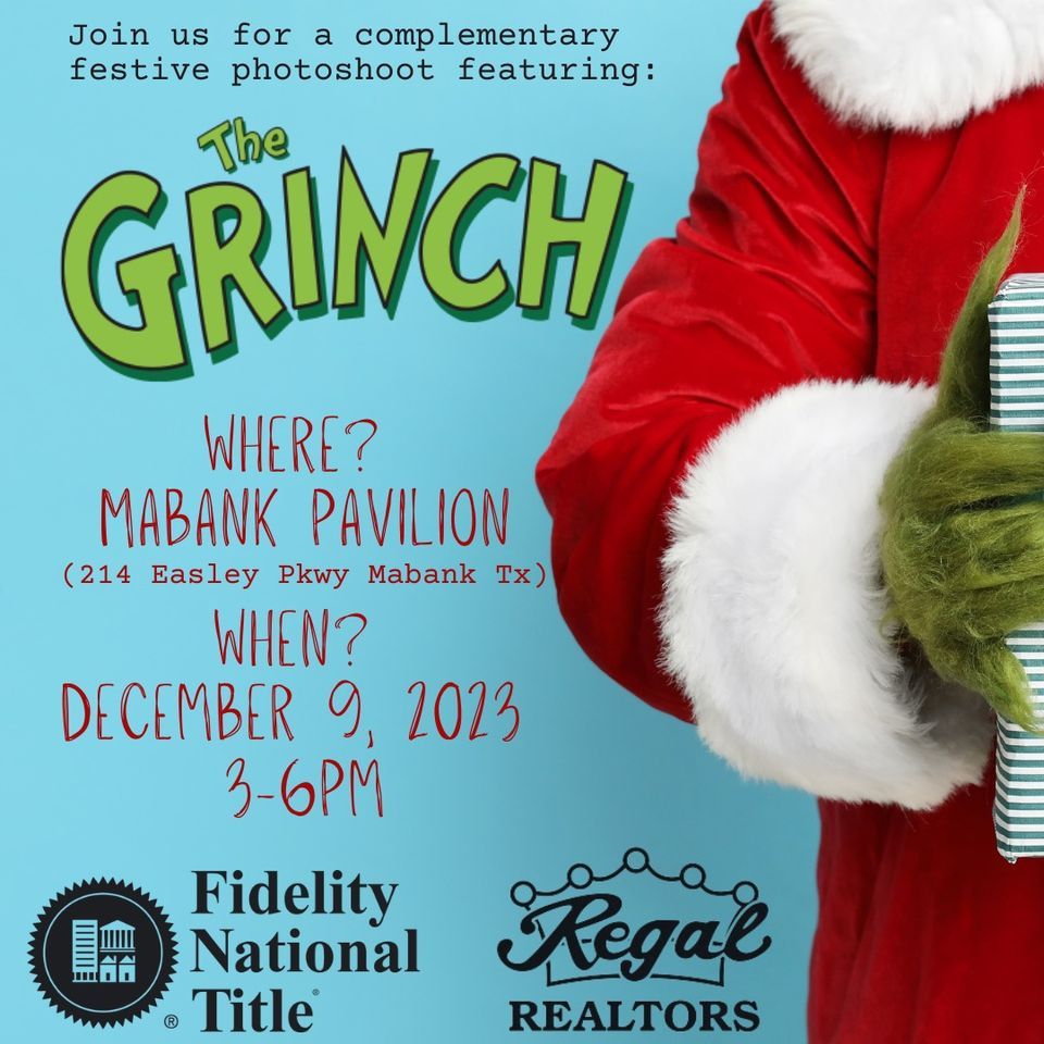 Grinch Photo Mini, Mabank Pavilion, December 9 2023 | AllEvents.in