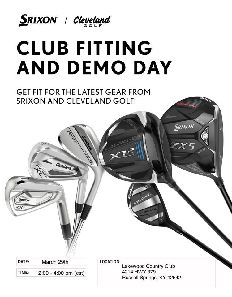 Srixon/Cleveland Club Fitting and Demo Day, 4214 Highway 379, Russell ...