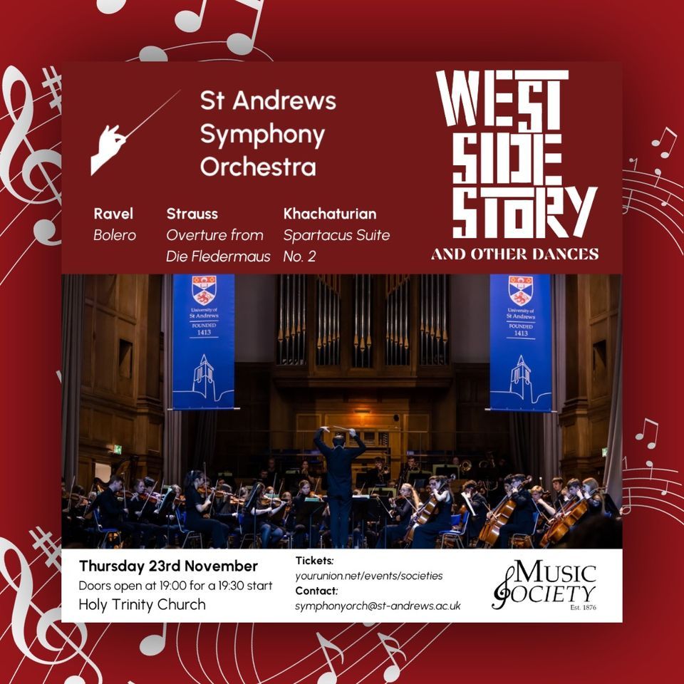 St Andrews Symphony Orchestra concert , Holy Trinity Church, St Andrews ...