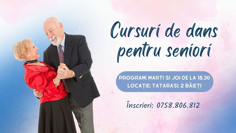 Cursuri de dans pentru seniori - Iasi, Ikim Arts Academy, Piatra Neam?, October 16 2023 ...