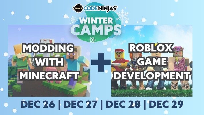 Winter Break Camp - Modding with Minecraft + Roblox Game Development ...