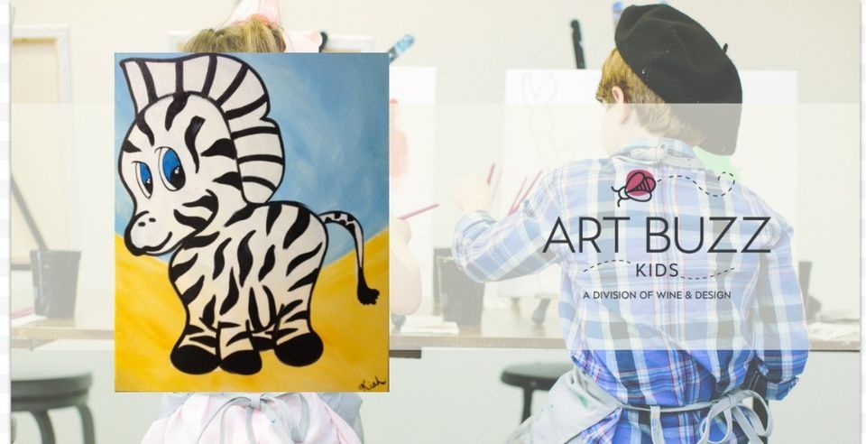 Art Buzz Kids Class!- Zebra, Wine & Design (Greenville, SC), 10 March ...