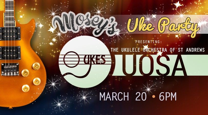 Ukulele Party at Moseys Downtown, Mosey's Downtown, Panama City, March ...
