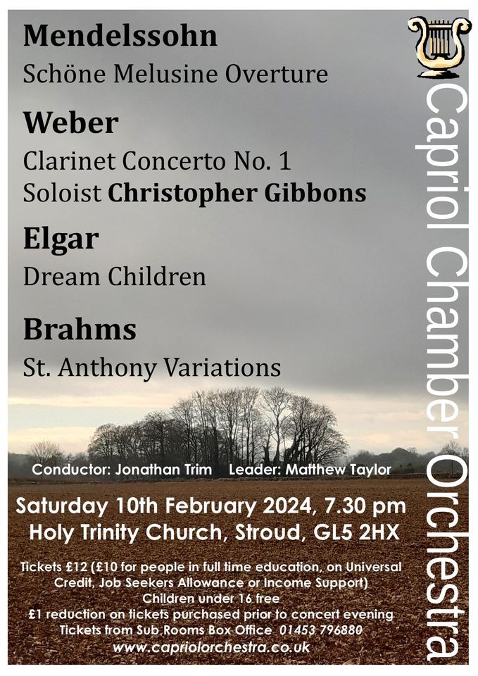 February 2024 Concert, Holy Trinity Church, Stroud, 10 February 2024 ...