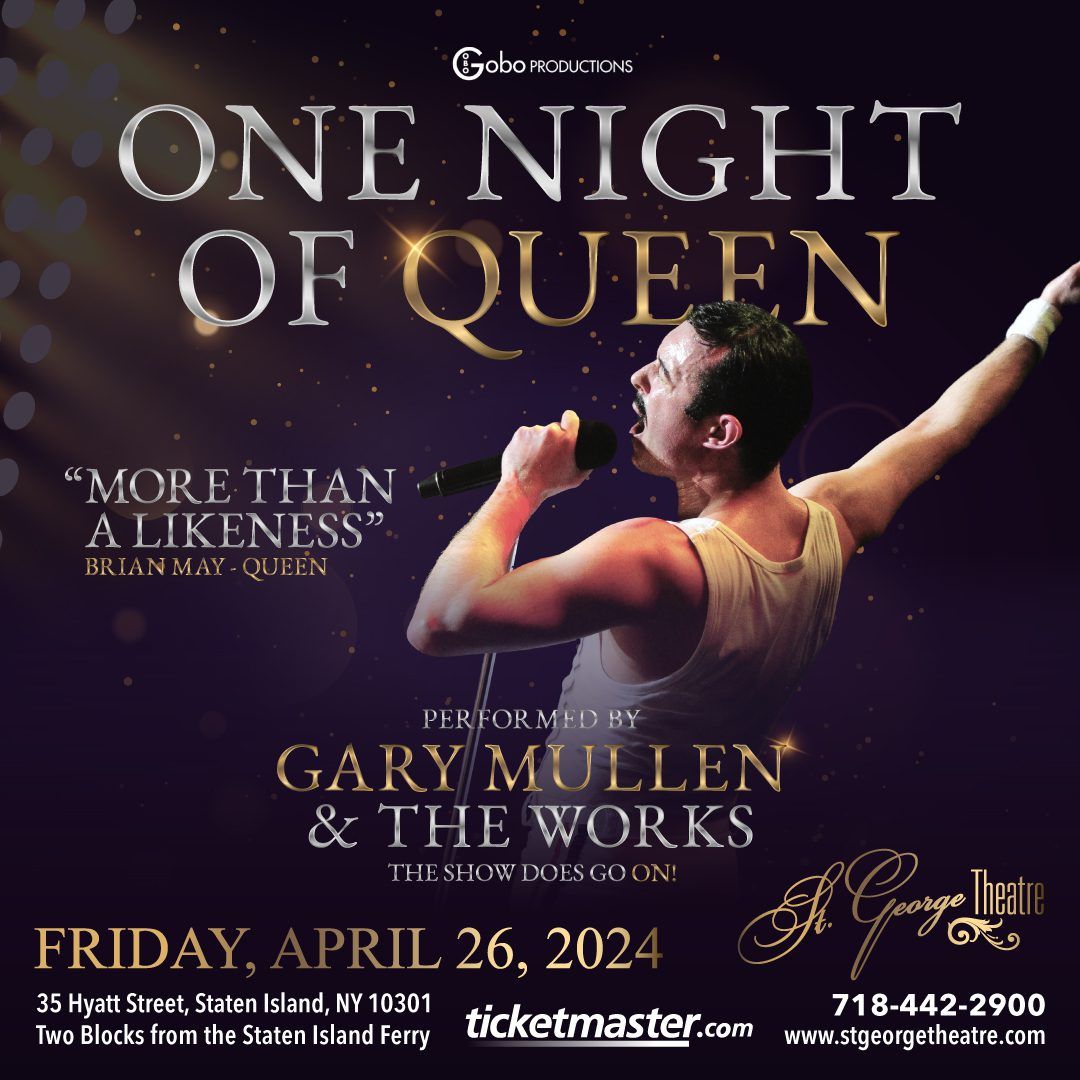 One Night of Queen with Gary Mullen at Star Concert Hall, Star Concert ...