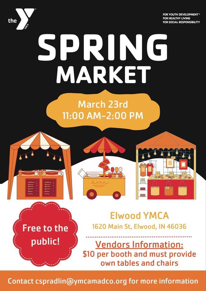 Spring Market, Elwood YMCA, March 23 2024 | AllEvents.in