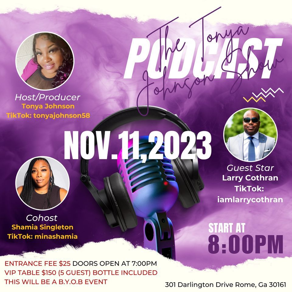 The Tonya Johnson Show , Bekaert (Rome, GA), 11 November 2023 | AllEvents