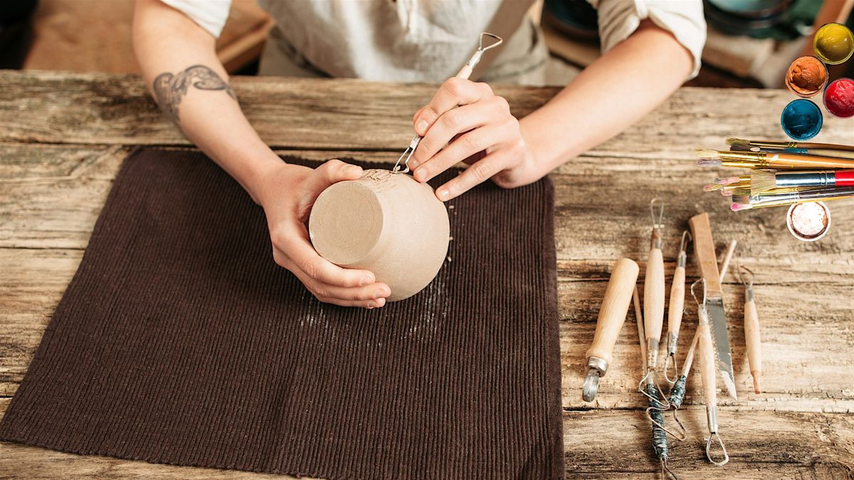 LANCASTER Clay Vase Making, TOGS - The Old Gun Shop Cafe & Pantry ...