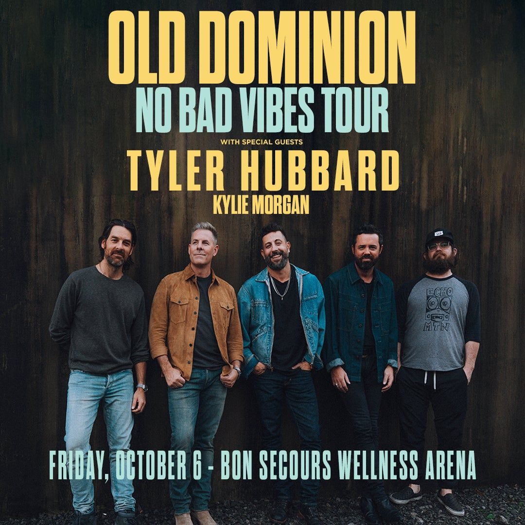 Old Dominion, Tyler Hubbard & Kylie Morgan, Berglund Center Coliseum ...