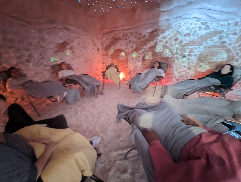 Yoga Nidra Meditation in the Salt Cave, Tranquility Salt Cave ...