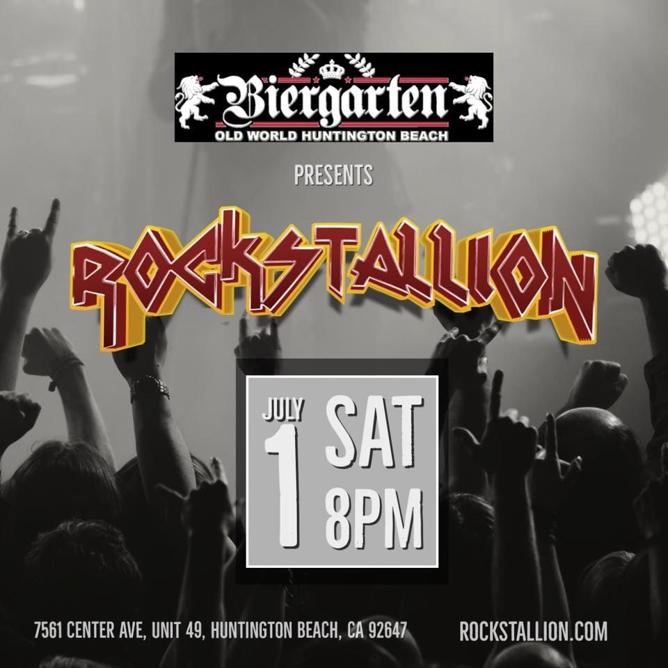 RockStallion at BIERGARTEN, The Old World, HB, Biergarten at Old World ...
