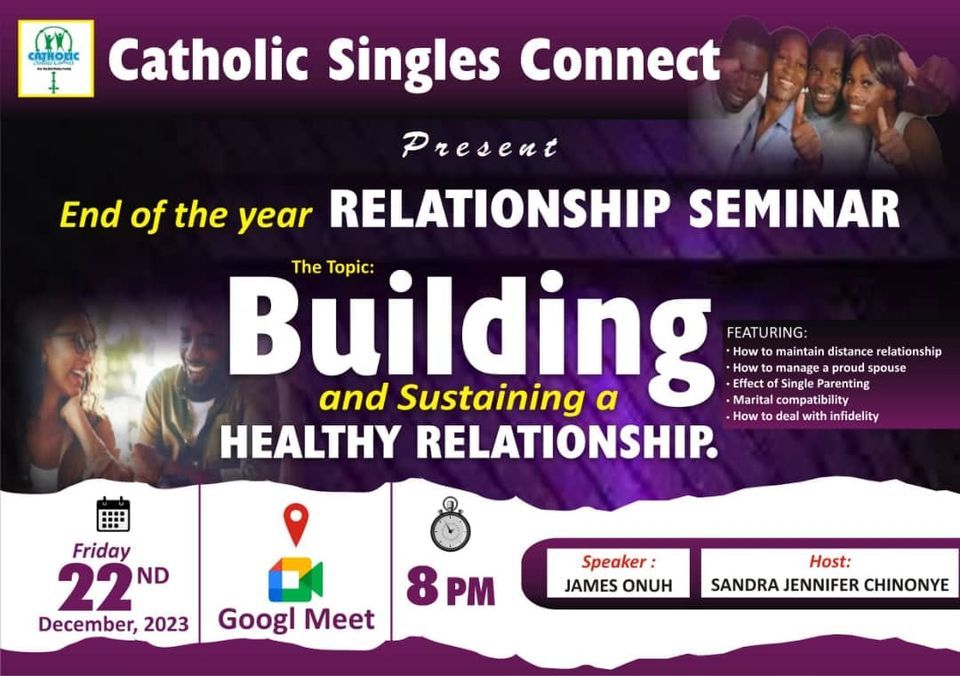 Relationship seminar , Nigeria, Minna, December 17 to December 22 ...